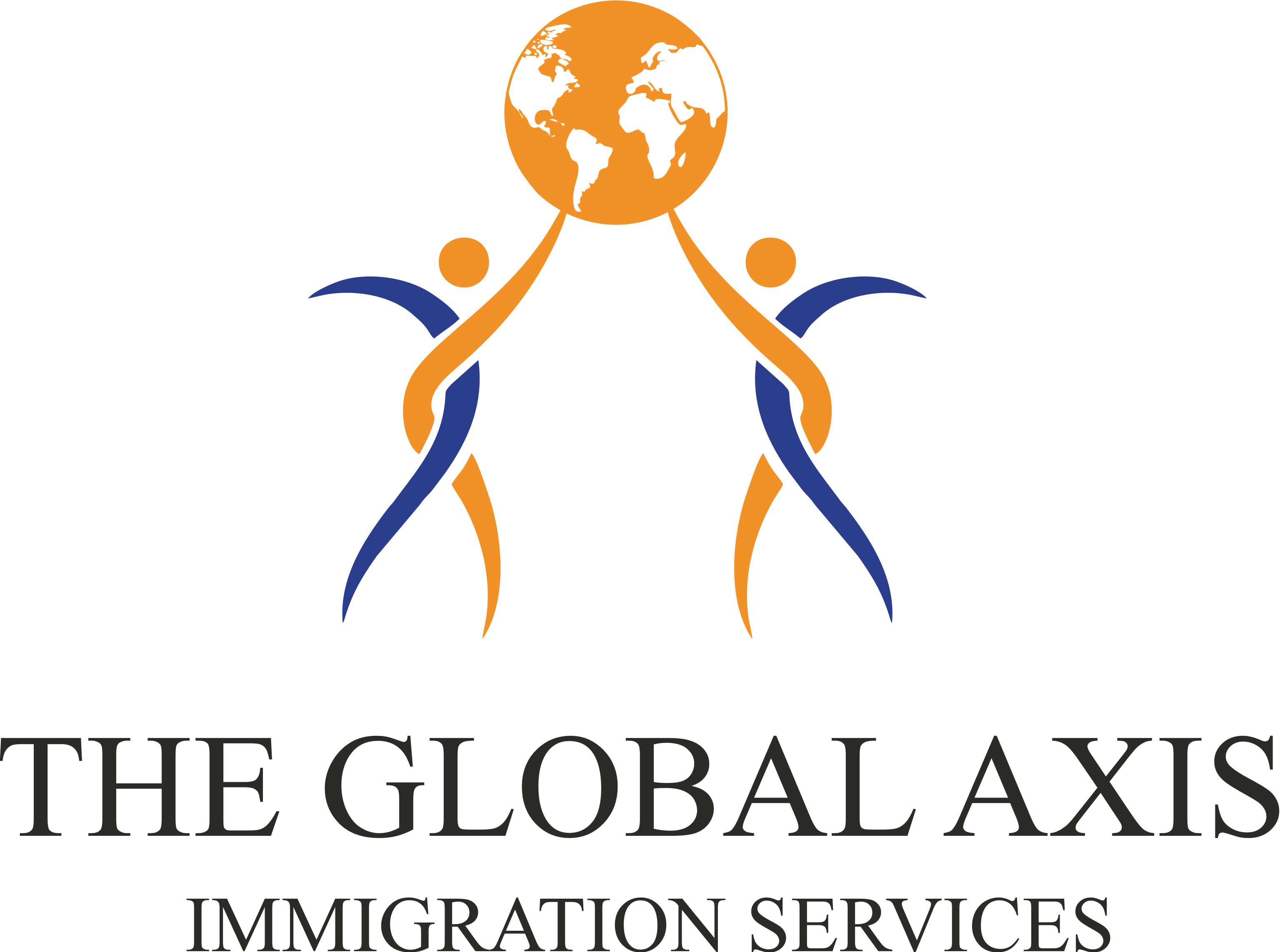 Desktop Mockup | The Global Axis Immigration Services Oman